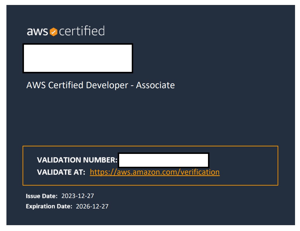 【実体験】2週間でAWS DVA-C02を合格するための勉強方法 | インフラ屋 【実体験】2週間でAWS DVA-C02を合格するための勉強方法 | インフラ屋